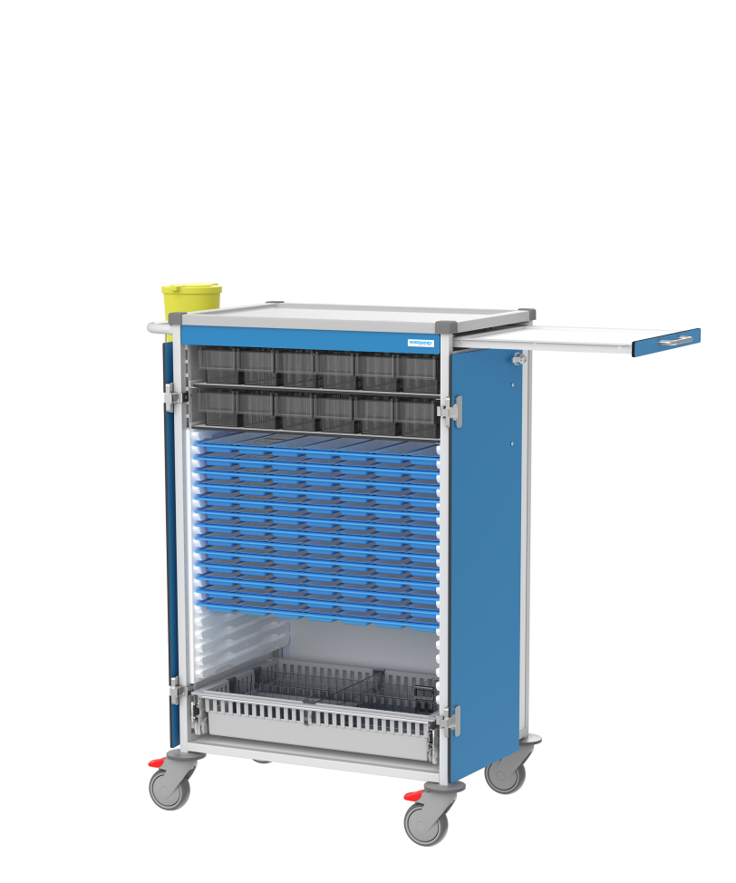 Medication & nursing trolley - Wiegand System GmbH